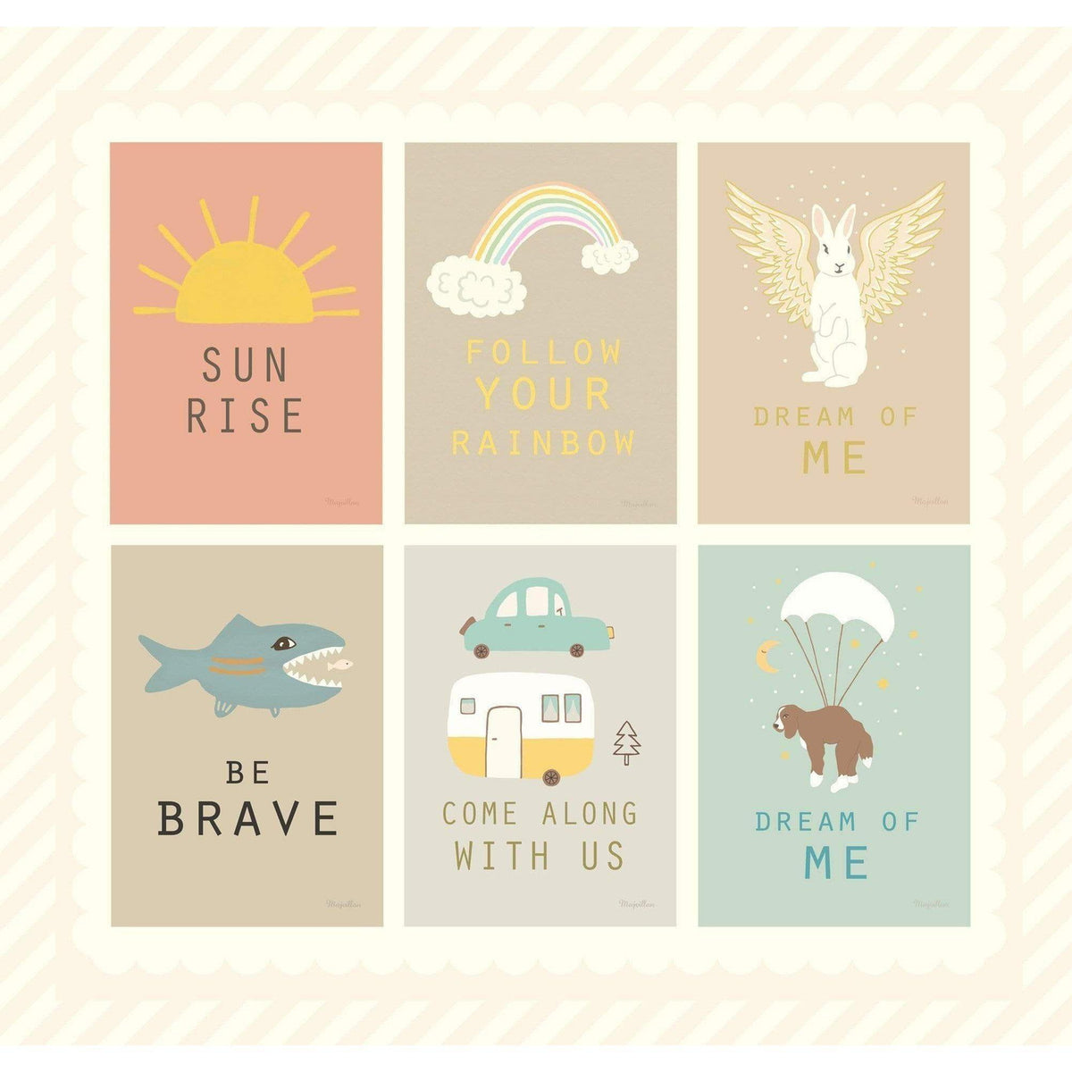 FOLLOW YOUR RAINBOW poster | A4 för 125.00 SEK | Köp Majvillan på ...