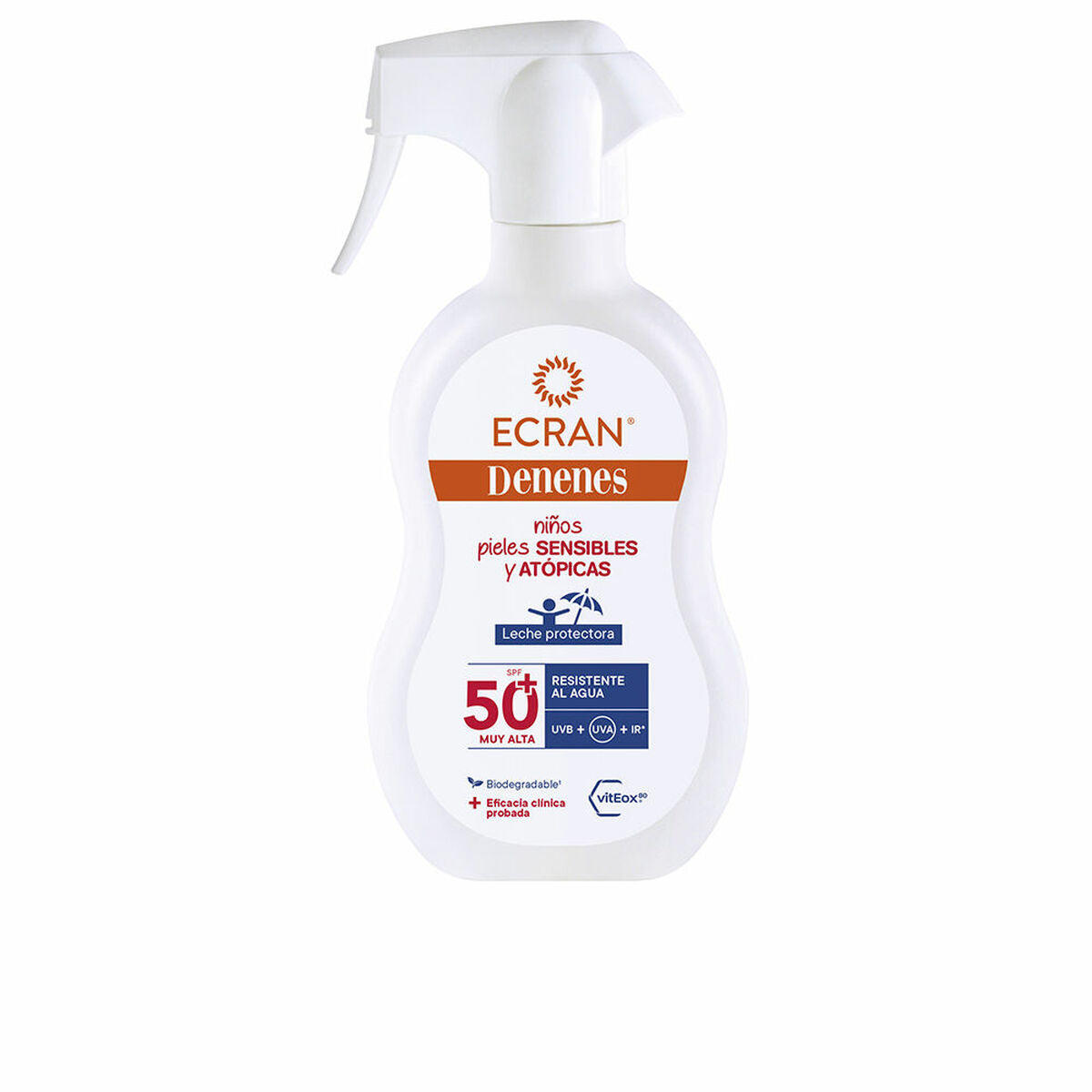 Solmjölk för barn Ecran Ecran Denenes Sensitive Spf 50+ 270 ml 300 ml ...