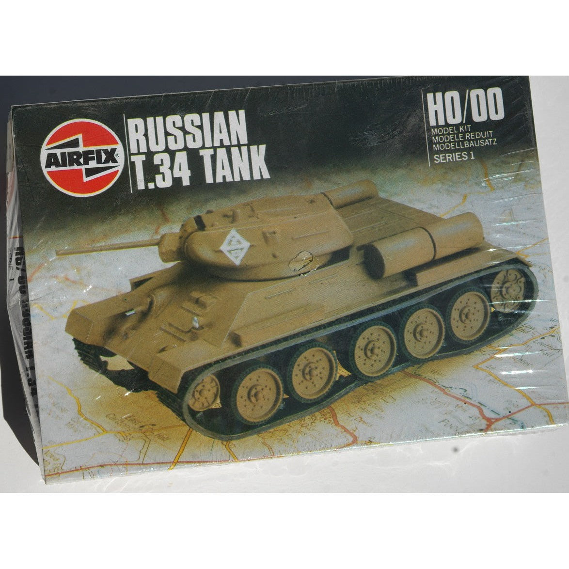 AIRFIX 01316 RUSSIAN T 34 TANK H0/00 Byggsats – peaceofhome.se